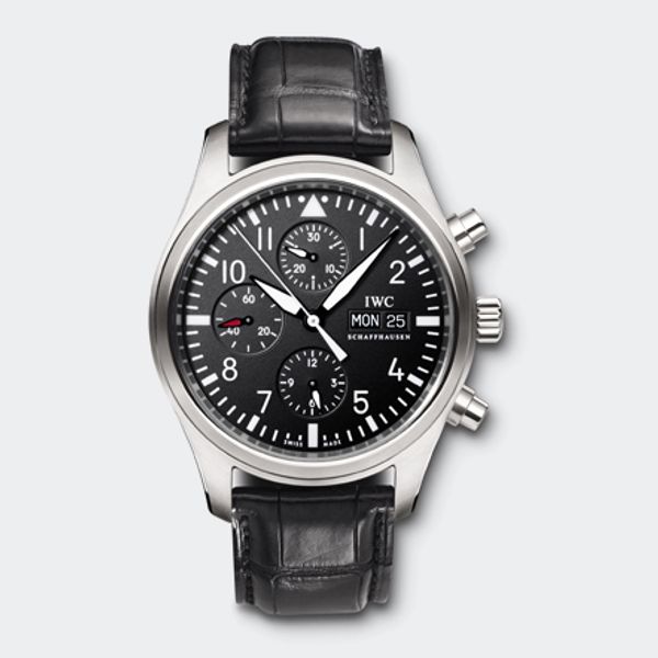 IWC #3717-01 Pilot's Chronograph | WatchCharts