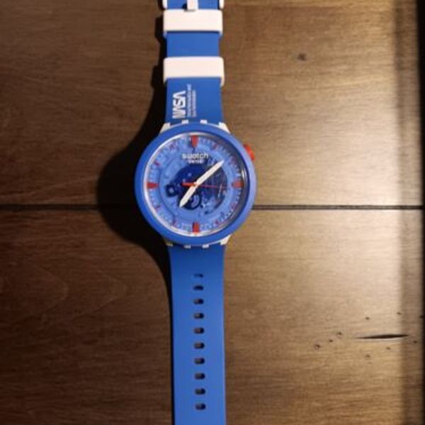NASA Swatch Watch Big Bold | WatchCharts Marketplace