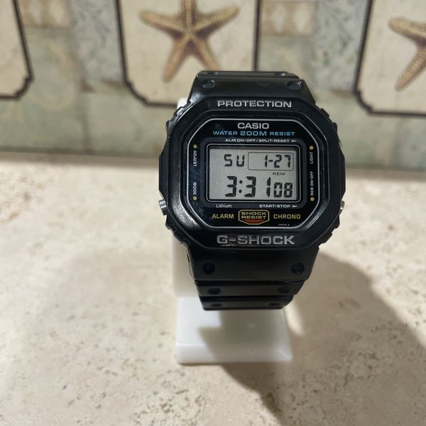 CASIO G SHOCK DW 5600 9V Speed Model 1990 Japan Module 901 With ...