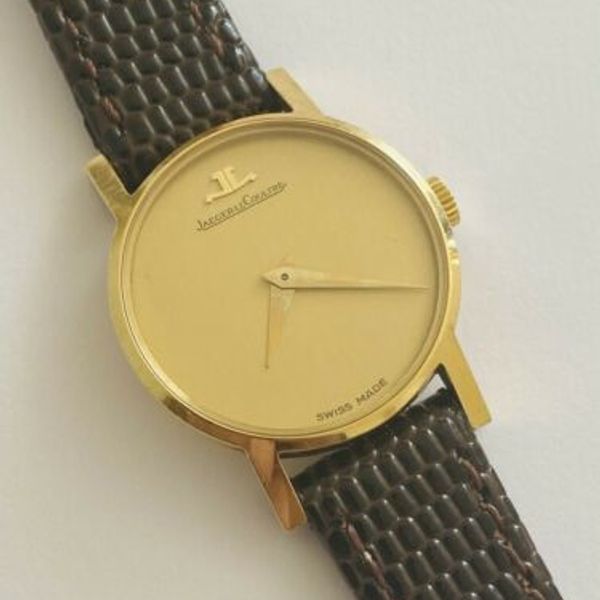 Rare ladies Jaeger Lecoultre 18ct 18k Solid Gold Manual Wind 6151 Cal ...
