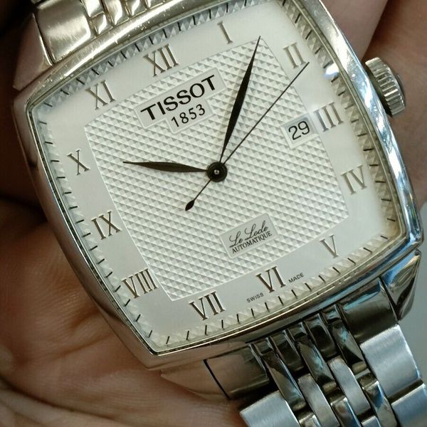 Authentic Tissot Le Lode Automatic Date Swiss Men's T006-707A Textured ...
