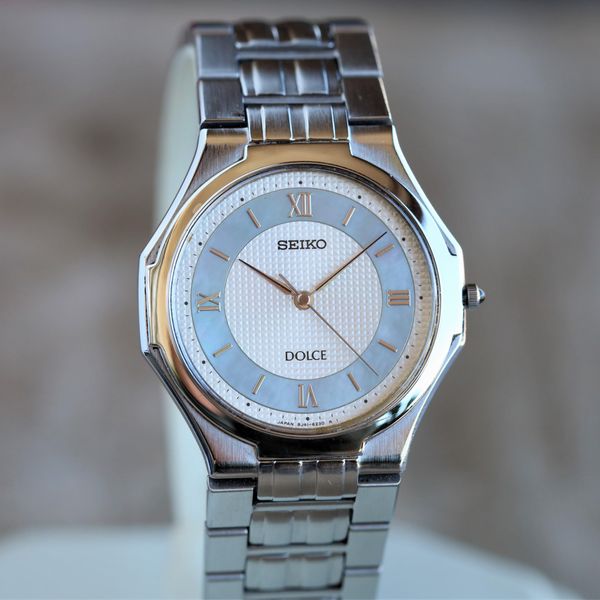 [WTS] Seiko Dolce 8j41 - Tiffany-Blue Mother of Pearl, Domed Sapphire ...