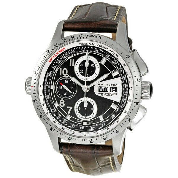 Hamilton X-Mach Khaki Automatic Chronograph Valjoux 7750 H766260 ...