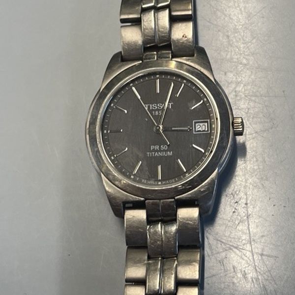 Tissot Pr 50 Titanium Watch J376/476t Swiss Made | WatchCharts Marketplace