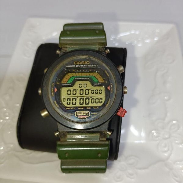 Casio G-Shock DW-6000 DW-8800 Vintage Military Dive Watch Used, Working ...