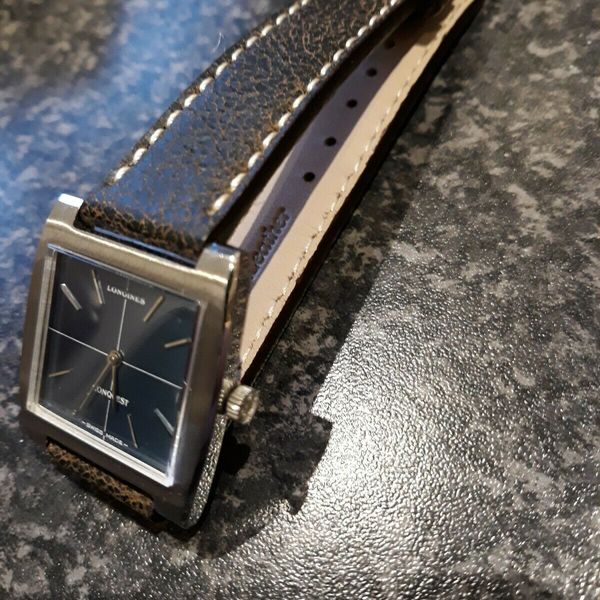 Longines Conquest SS Manual Square Swiss Watch | WatchCharts Marketplace