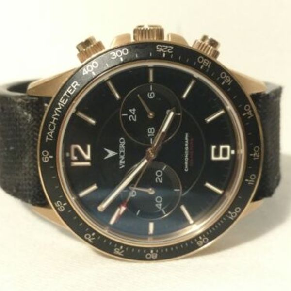 MEN'S VINCERO Veni Vidi Vici Chronograph Quartz rose gold Watch ...