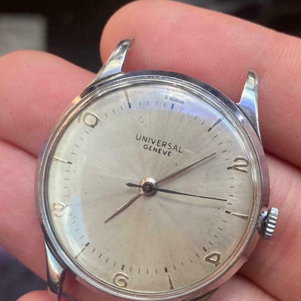 Universal Geneve Winding watch automatic 36mm serial 1233937 20509 ...