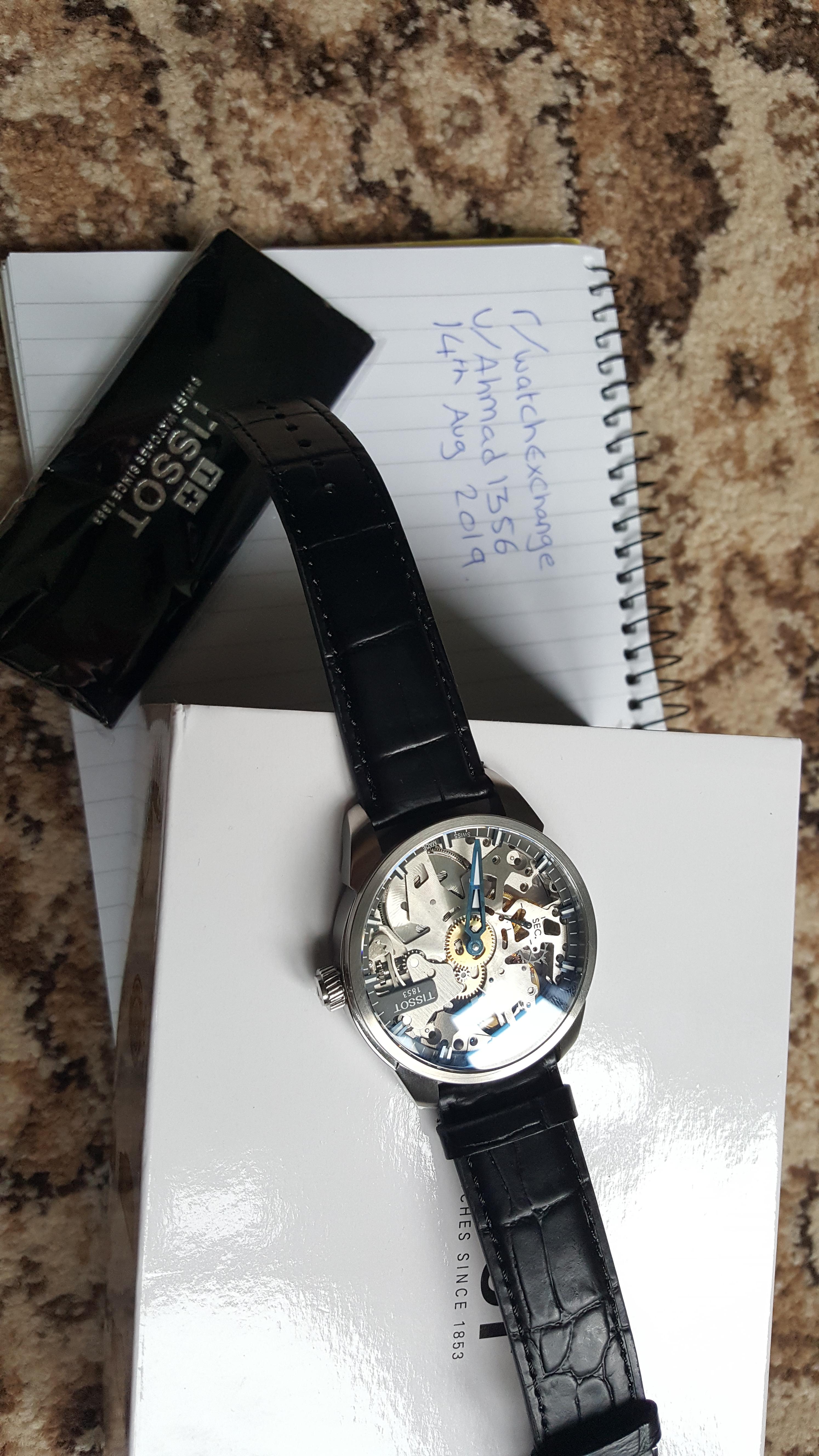 [WTS] (Tissot) (TISSOT T-COMPLICATION SQUELETTE T070.405.16.411.00 ...
