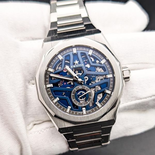 [WTS] Zenith Defy Skeleton blue Full Set (Reduced) | WatchCharts ...