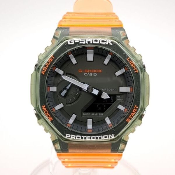 Casio GA-2100HC-4AJF G-SHOCK carbon core guard structure Watch Men's ...