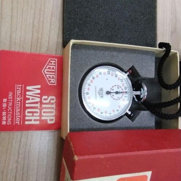 Tag Heuer Swiss Heuer Trackmaster Stopwatch 8032 | WatchCharts Marketplace