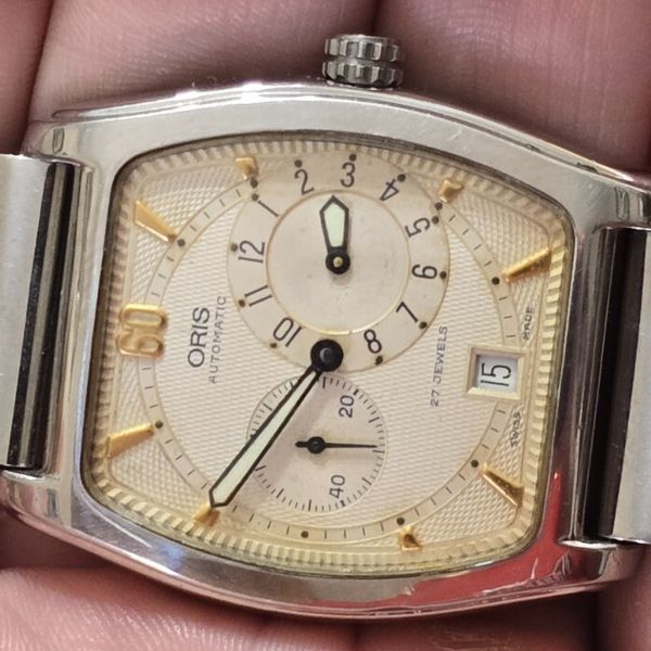 ORIS REGULATOR 2836-2 649 27 JEWEL AUCTOMATIC WRISTWATCH RUNNING ...