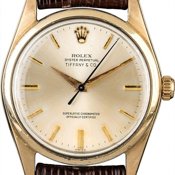 FS: 1961 Rolex Oyster Perpetual ref.1014 w/ Tiffany & Co Dial | WatchCharts