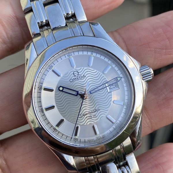[WTS] Omega Seamaster. 120m. Gorgeous wave texture dial | WatchCharts ...