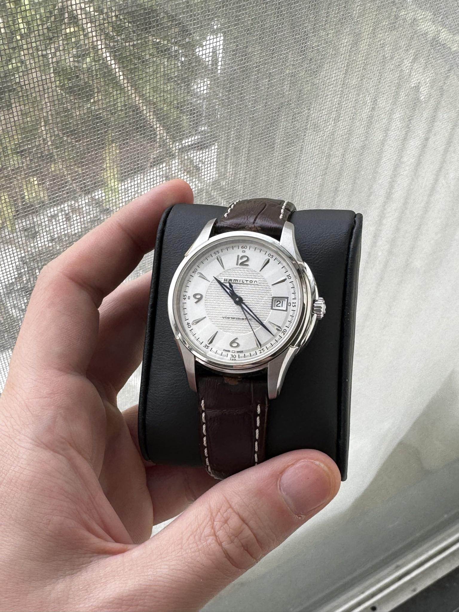 [WTS] Hamilton Jazzmaster Viewmatic 37mm - Full Kit | WatchCharts ...