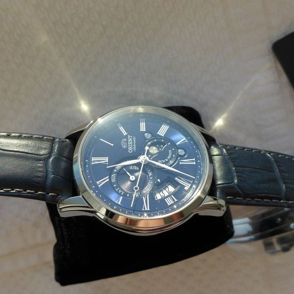 FSOT Orient Sun and Moon Blue Version 3 | WatchCharts Marketplace