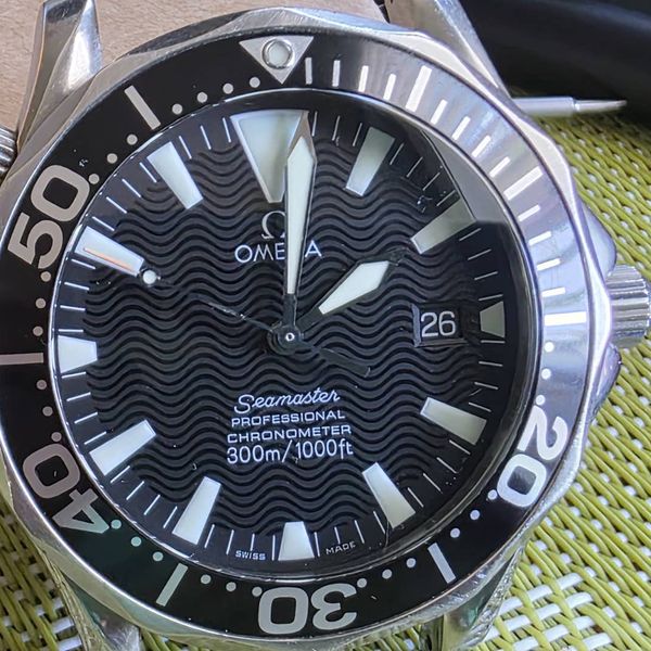 Omega Seamaster Pro 300M SMP 2054.50. Peter Blake. Black Wave Dial ...