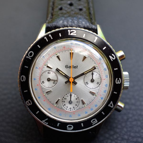 FS: Gallet MultiChron Pilot with Valjoux 7736 **SOLD** | WatchCharts ...