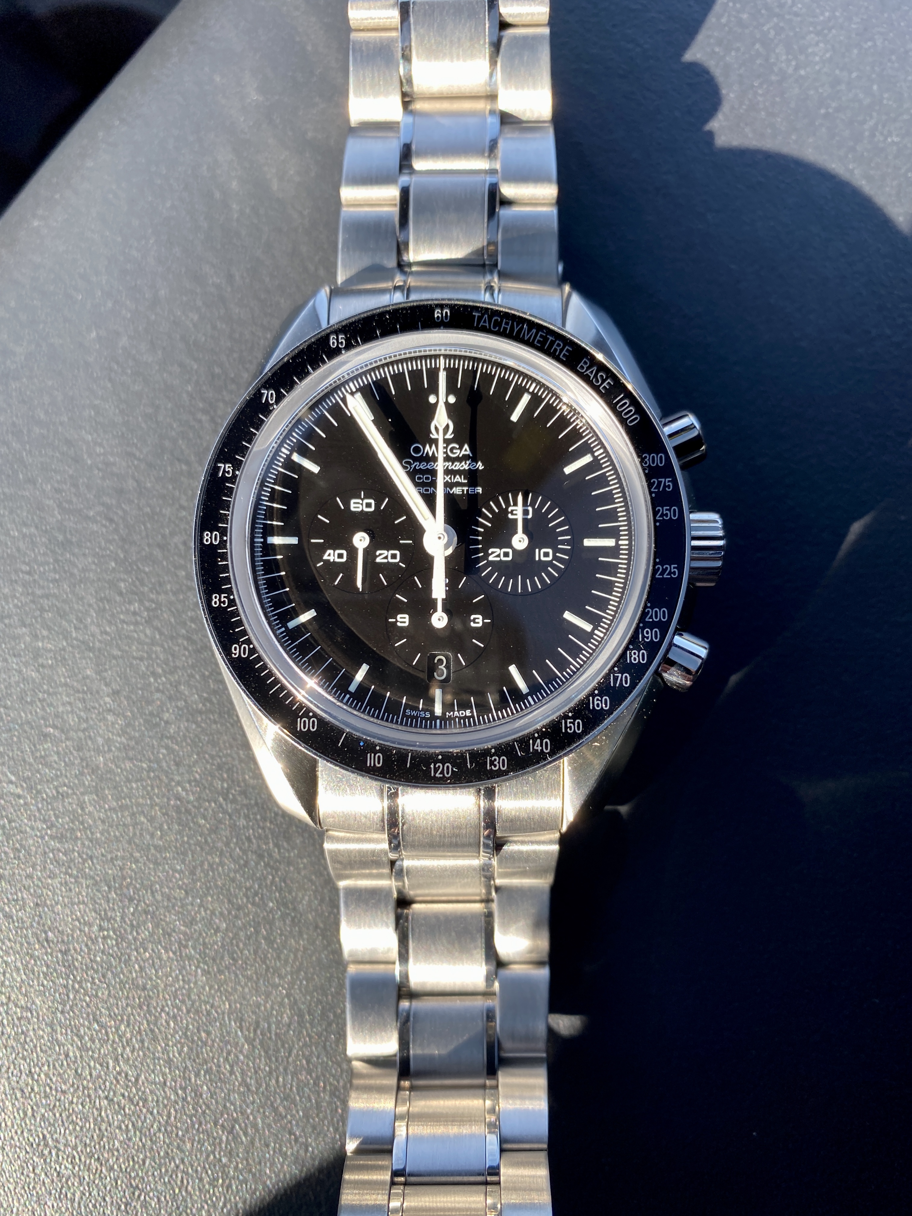 FS Omega Speedmaster Moonwatch, Speedmaster 44mm, 311.30.44.50.01.001 ...
