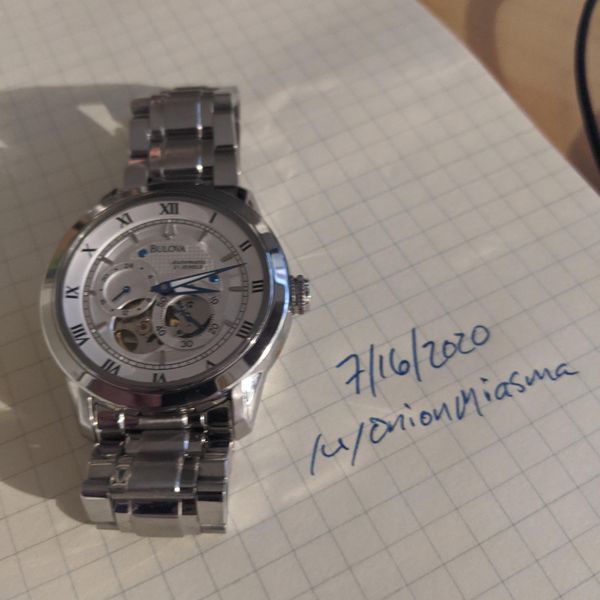 [WTS] Bulova 96a118 Open Heart Automatic - $110 | WatchCharts