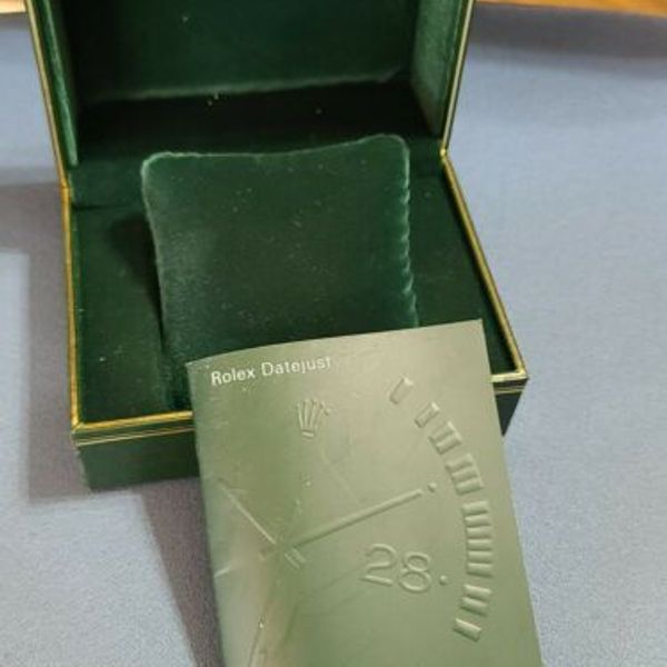 VINTAGE DISPLAY BOX FOR ROLEX DATEJUST WATCH | WatchCharts Marketplace