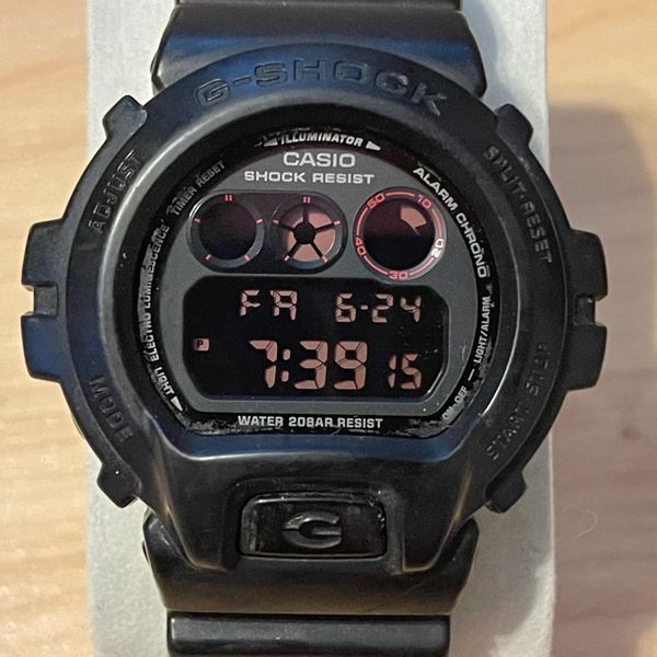[WTS] Casio G-Shock DW6900MS-1 Tactical Military Series Black Digital ...