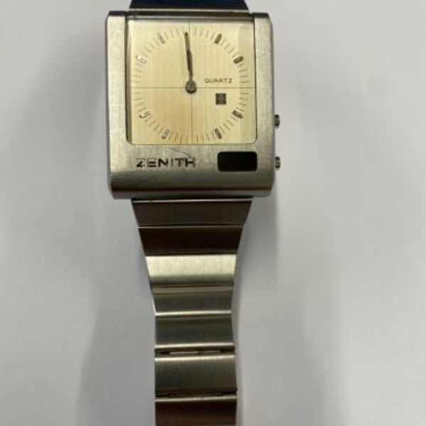 RARE ZENITH futur time command not working all original | WatchCharts