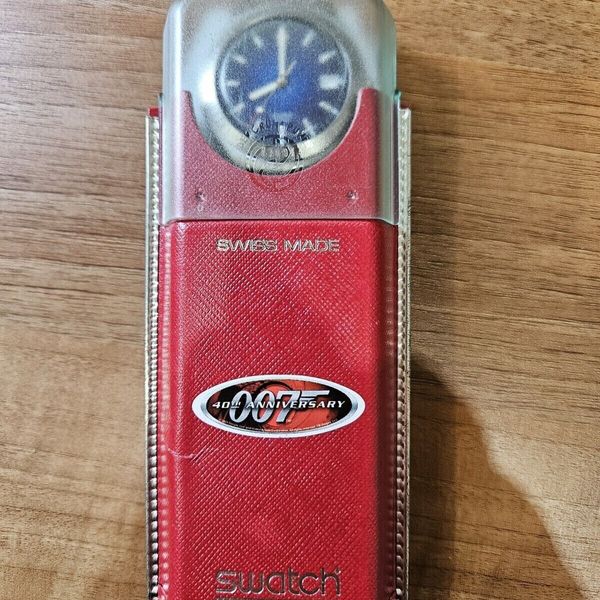 SWATCH IRONY CHRONO 007 JAMES BOND 40th ANNIVERSARY | WatchCharts Marketplace