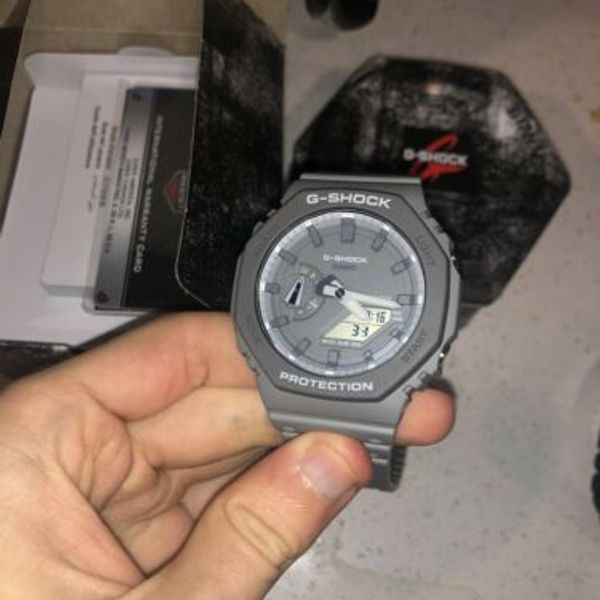 Casio G-Shock "CasiOak" Grey Carbon Core GA2110ET-8A *In hand ships now ...