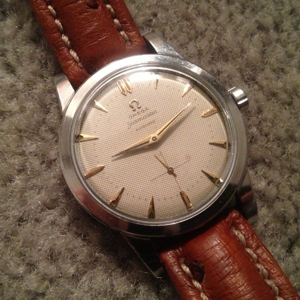 SOLD Omega Jumbo Seamaster Waffle Dial | WatchCharts