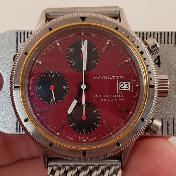 [WTS] Hamilton Chronograph Valjoux 7750 *RARE* | WatchCharts Marketplace
