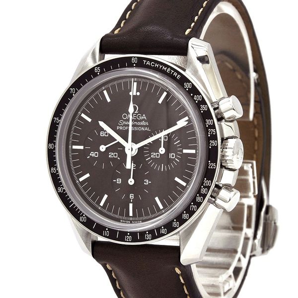 【FREE SHIPPING】 Omega Speedmaster Professional Brown Silver Black 311 ...