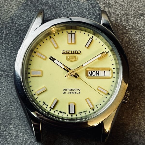 Vintage Seiko 5, Automatic, Clear Back, Serial: 7S26C, Reference: 7S26 ...