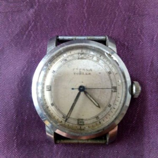 Vintage Rare Eterna Turler 1930s-1940s Hand-winding Mens Watch 2967886 ...