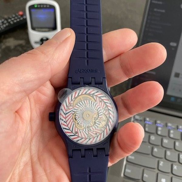 FS: Swatch System 51 X Hodinkee - Navy and White - $90.00 OBRO ...