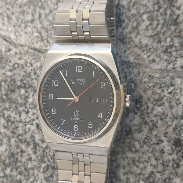VINTAGE SEIKO QUARTZ TYPE II 0903-6000 DAY/DATE MEN'S ORIGINAL JAPAN ...