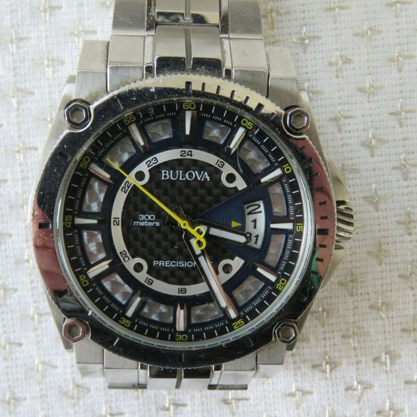 Bulova Mens Watch 96B131 Precisionist | WatchCharts Marketplace