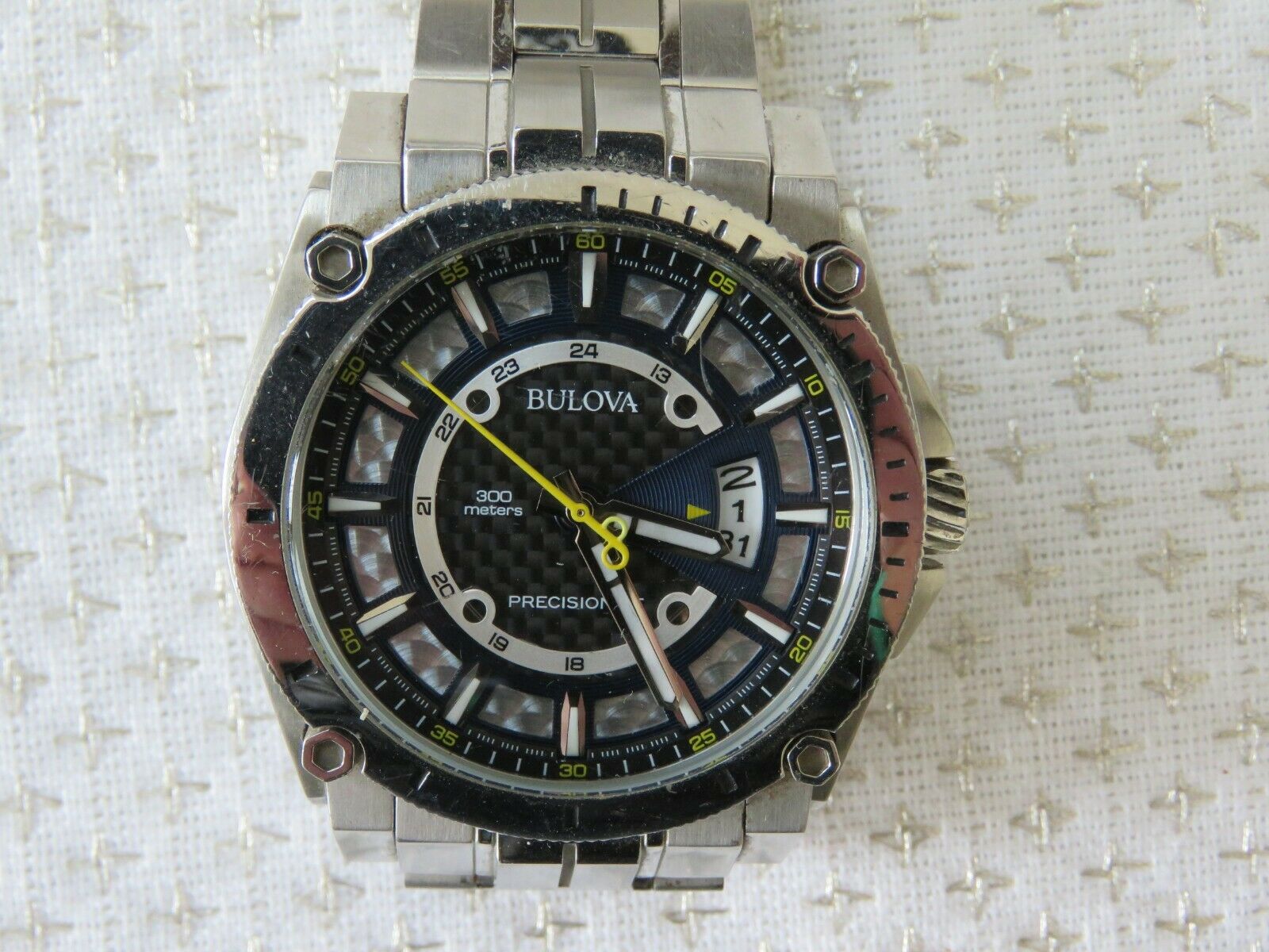 Bulova Mens Watch 96B131 Precisionist | WatchCharts Marketplace