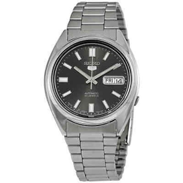 Seiko Series 5 Automatic Black Dial Men's Watch SNXS79J1 | WatchCharts ...