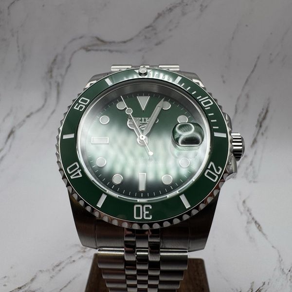 Brand New Modified Seiko Automatic Dive Watch Hulk Sub Style ...