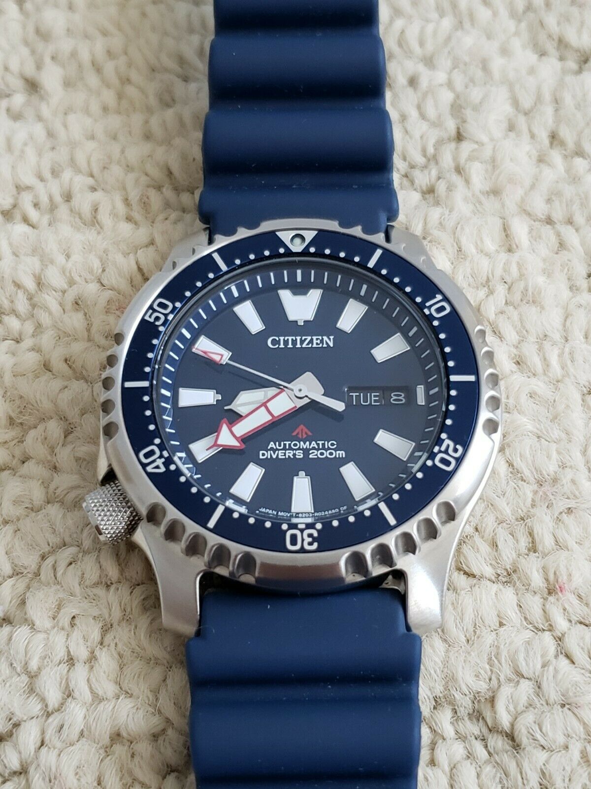 Citizen PROMASTER Automatic NY0081-10L Fugo Left Crown Limited Edition ...