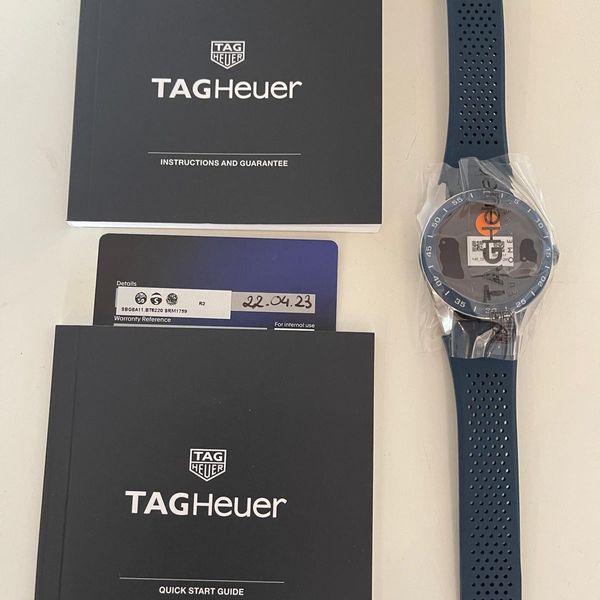 Offering here is a new Tag Heuer Connect 3, 45 mm Stainless Steel Case ...