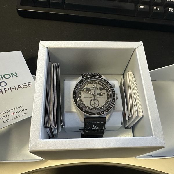 Swatch x Omega Earthphase MoonSwatch | WatchCharts Marketplace