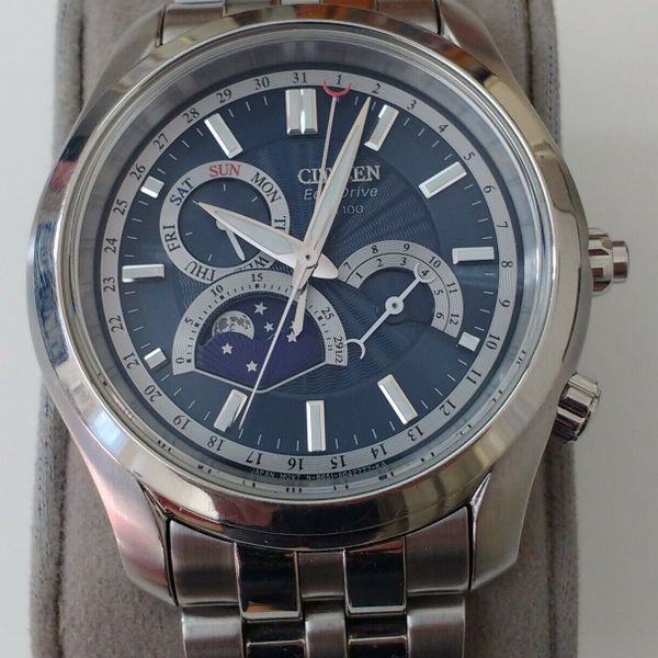 Citizen Eco-Drive / Calibre 8651 / Moon Phase / Blue Dial / AP1020-57 ...