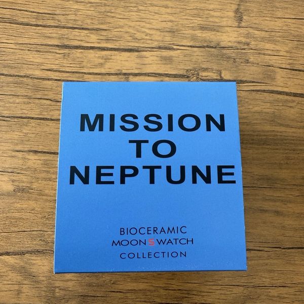 Swatch x Omega Bioceramic Moonswatch Mission To Neptune | WatchCharts ...