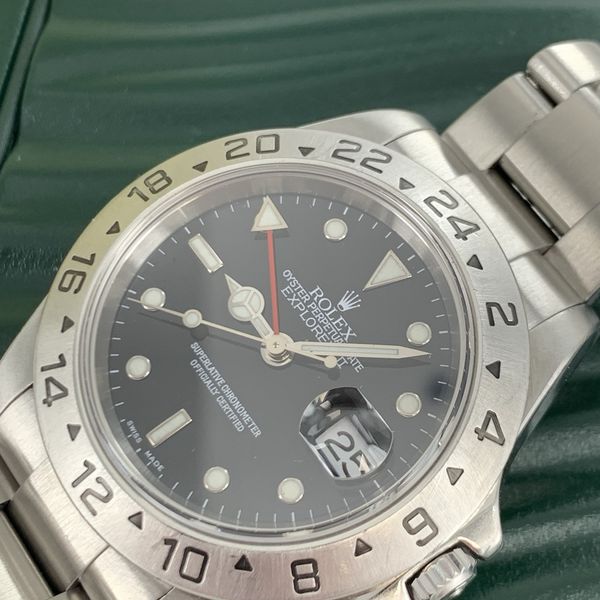 Gents Rolex Explorer 11 Black 2004 Watch Clean Example Boxed Model ...