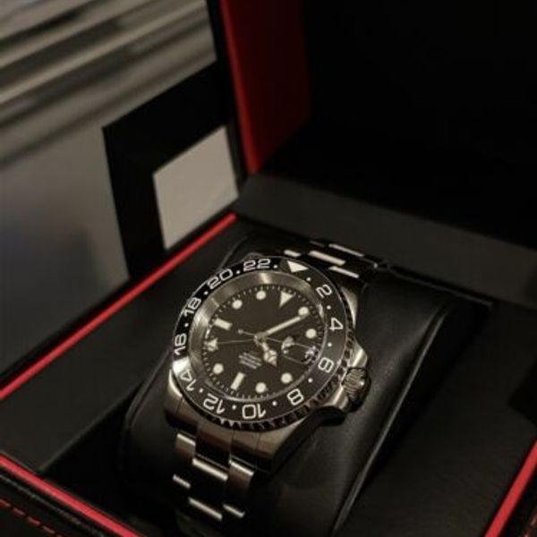 Custom Seiko Bruce Wayne GMT Master 2 Mod Watch â | WatchCharts Marketplace