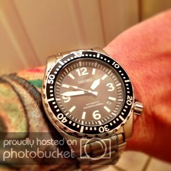 FS: Seiko SRP043K1 aka Spork with bracelet and rubber band *MINT ...