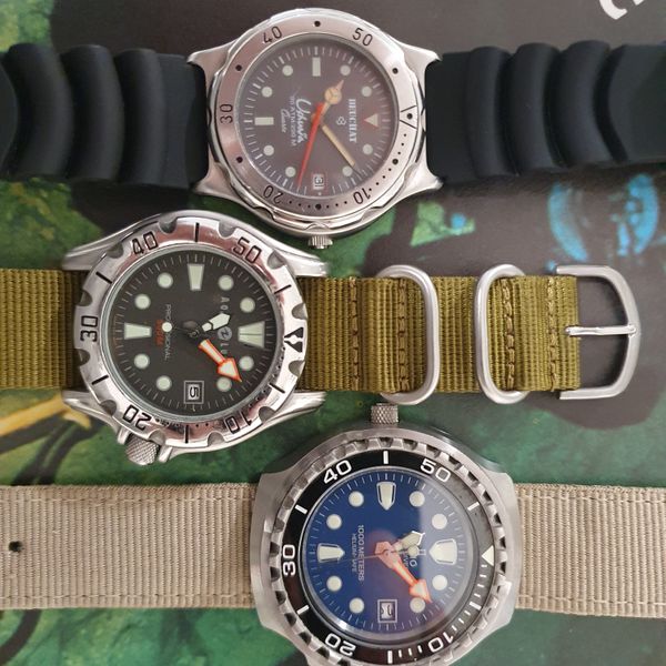 [$320 USD] FS : 3 Dive Watches for Sale! Cheap! WorldWide Shipping ...